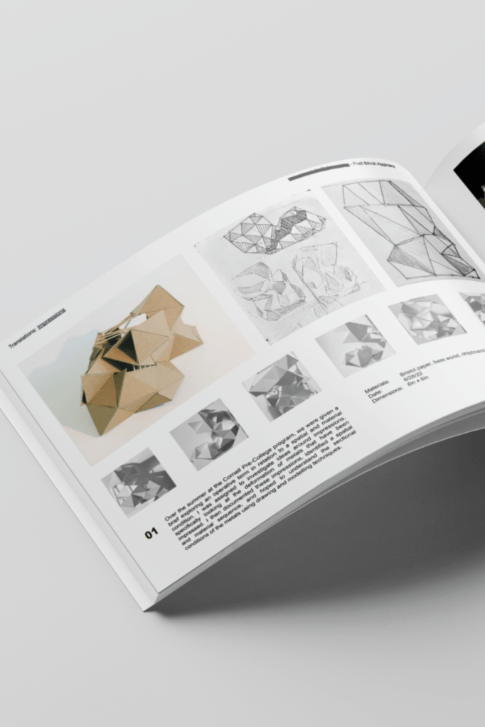 How to make a top architecture school portfolio for university and ...