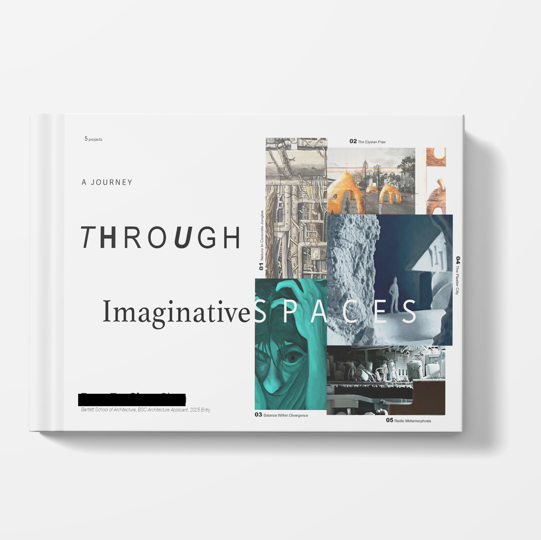 Six pages from an accepted portfolio to the Bartlett School of ...